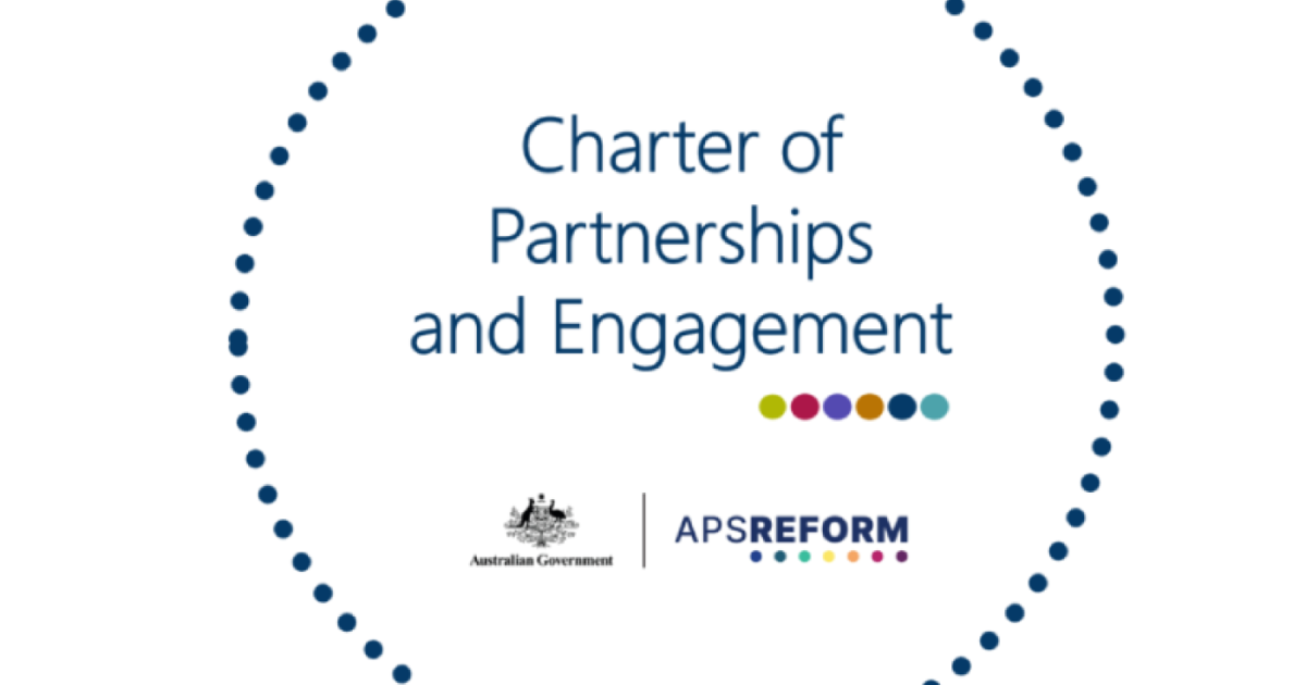 The Charter of Partnerships and Engagement | APS Reform
